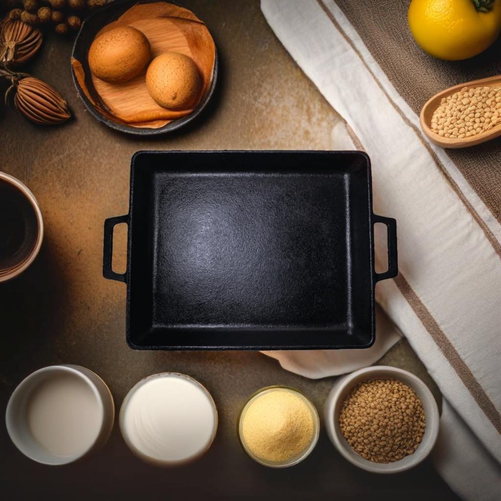 Rectangle Pan With Handles | k&k cookware